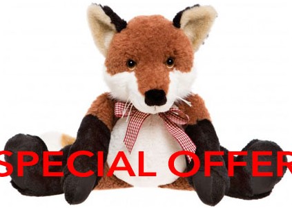 Corfe Bears > Charlie Bears > WINDSOR FOX **SPECIAL OFFER**