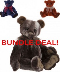 Charlie Bears In Stock Available Now, Free Delivery
